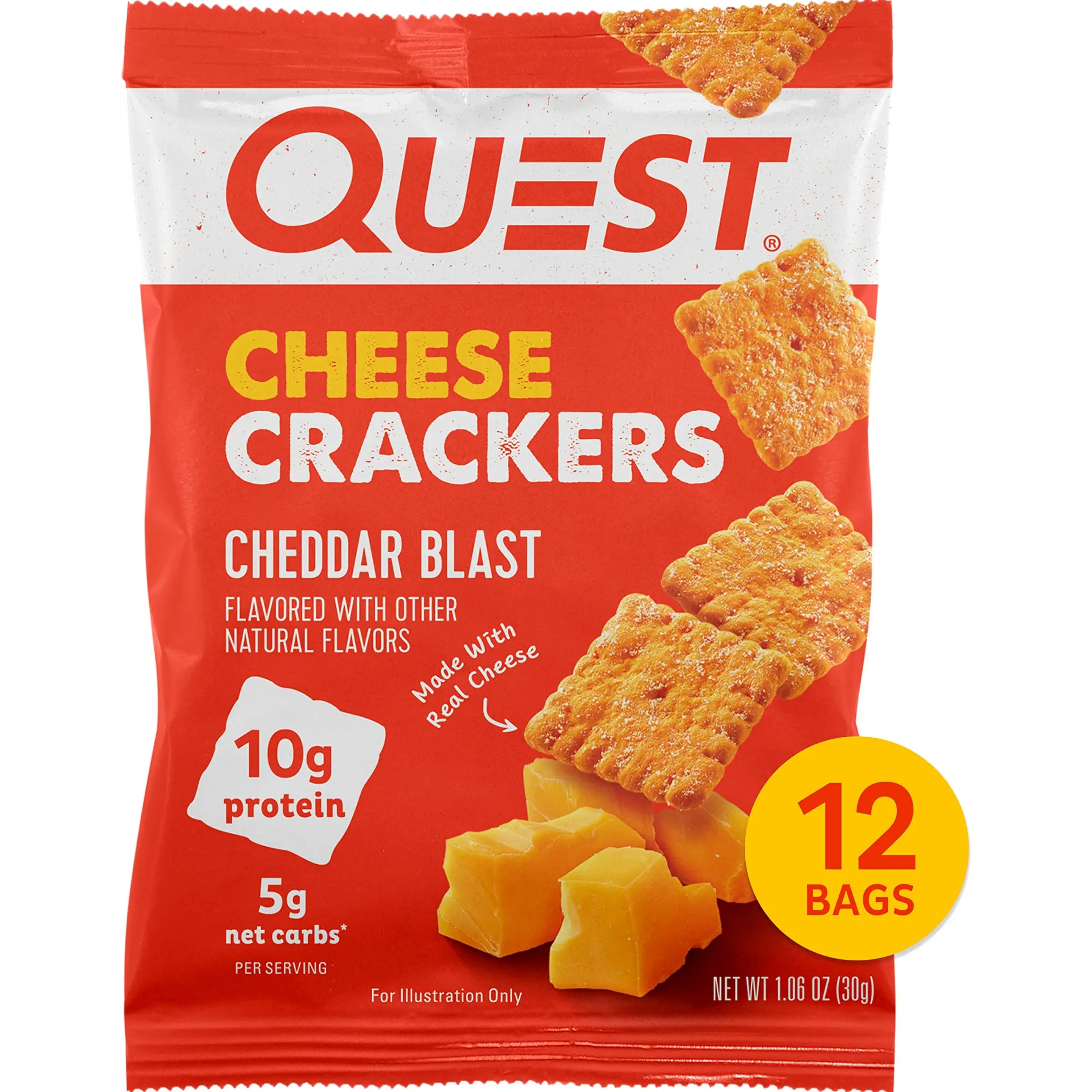 Quest Nutrition Cheese Crackers – Nicetrition