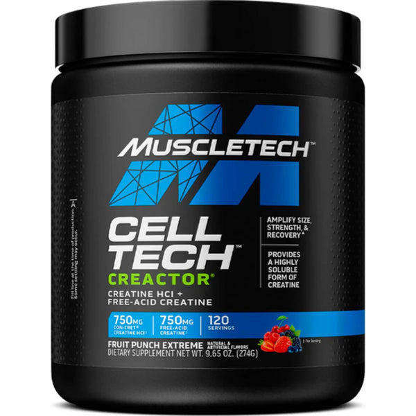 【多種口味】MuscleTech Cell-Tech Creactor Creatine HCl Powder 鹽酸肌酸粉 – Nicetrition